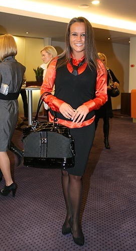 Aleksandra Kurusova ieguvusi maģistra grādu