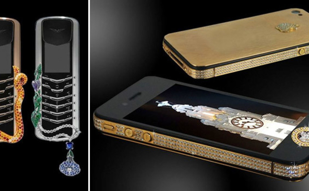 TOP. Dārgākie mobilie telefoni pasaulē. FOTO