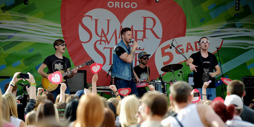 Atklāts kultūras aktivitāšu centrs Origo Summer Stage piektā sezona. FOTO
