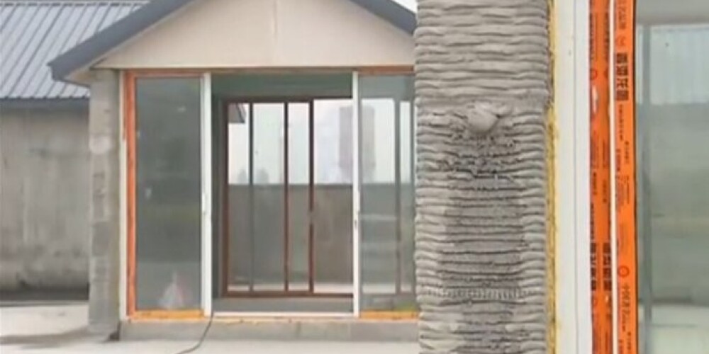 В Китае жилые дома напечатали на 3d принтере
