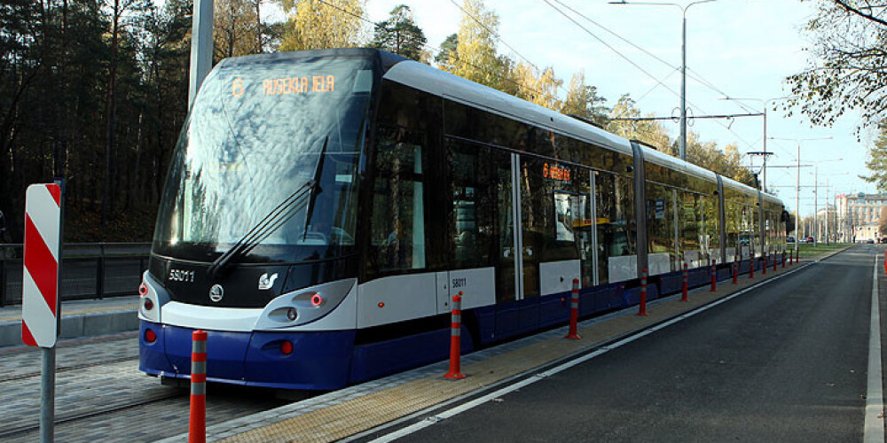 Skanstes ielā Rīgā plāno izbūvēt jaunu tramvaja līnijas posmu