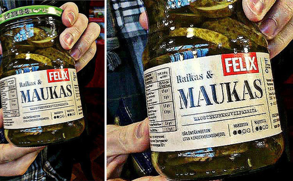 Dienas Bilde Marinētie Gurķīši Maukas Rīgas Veikalā