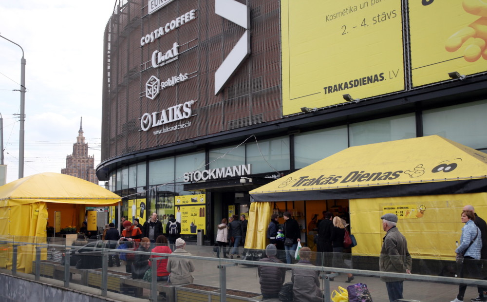 "Stockmann" Latvijā ieviesīs internetveikalu