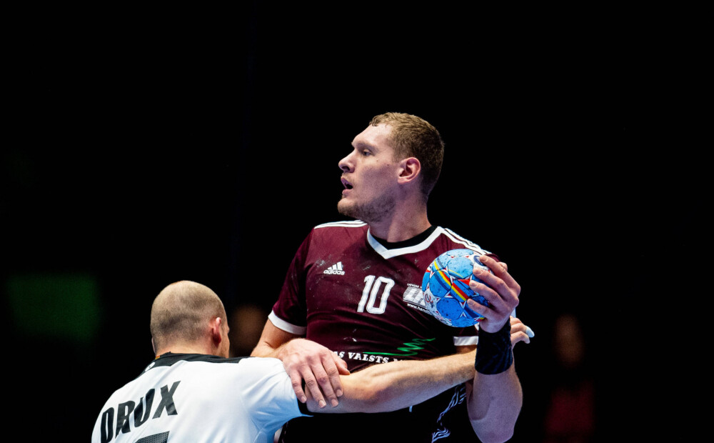 Dainis Krištopāns starp līderiem Eiropas čempionātā handbolā | Jauns.lv
