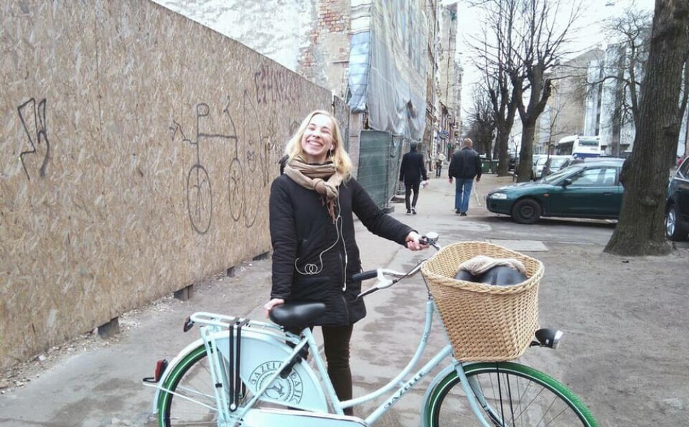 Aktrise Marija Linarte lūdz pēc palīdzības - viņai nozagts velosipēds ...