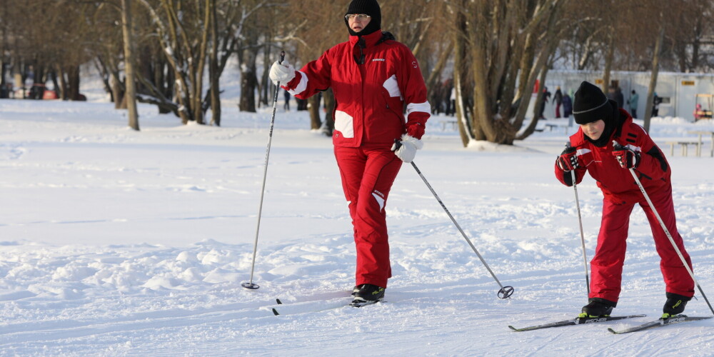 Rīgā atvērtas vairākas slēpošanas trases