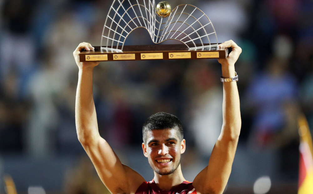 Spānis Karloss Alkarass kļūst par jaunāko "ATP 500" turnīru uzvarētāju ...