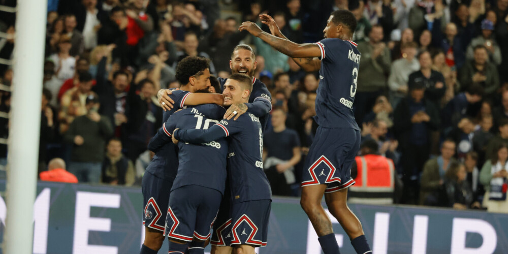 PSG spēlē neizšķirti un kļūst par Francijas čempioniem