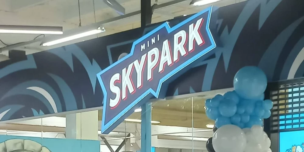 Новое место для отдыха с детьми - в Иманте открылся Mini Skypark