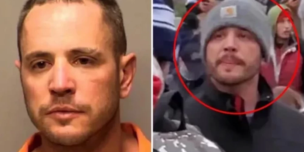 Policists nošauj Trampa apžēloto ASV Kapitolija grautiņu dalībnieku