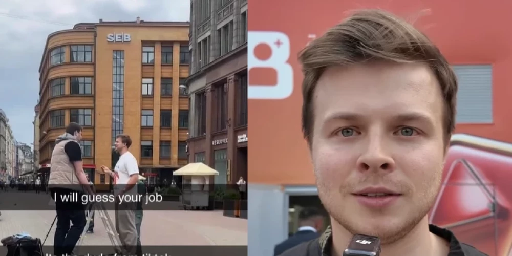 VIDEO: Rīgā redzēts slavenais ukraiņu tiktokeris Makss Klimenko ar ...