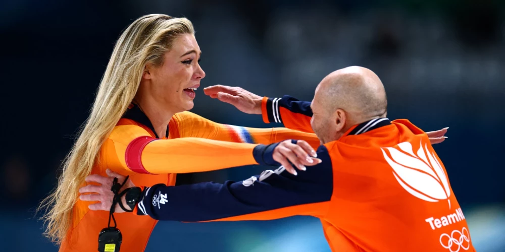 Jauns olimpiskais rekords un zelts! Džeika Pola mīļotā nīderlandiešu ...